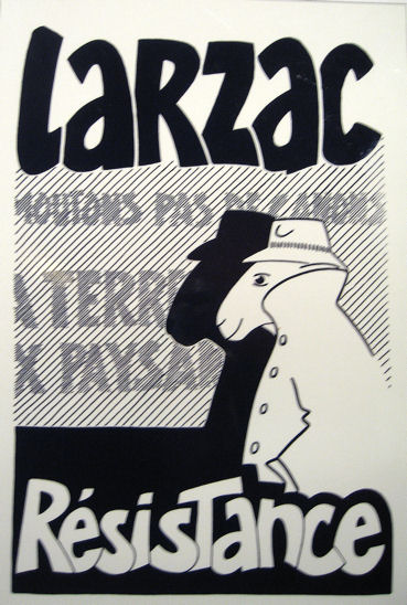 LARZAC NON AUX CANONS OUI AUX MOUTONS | Confédération Paysanne